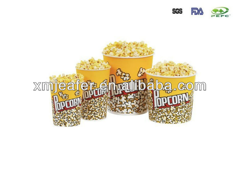 Popcorn Cup Paper Popcorn Cups China Oem Price Supplier 21food